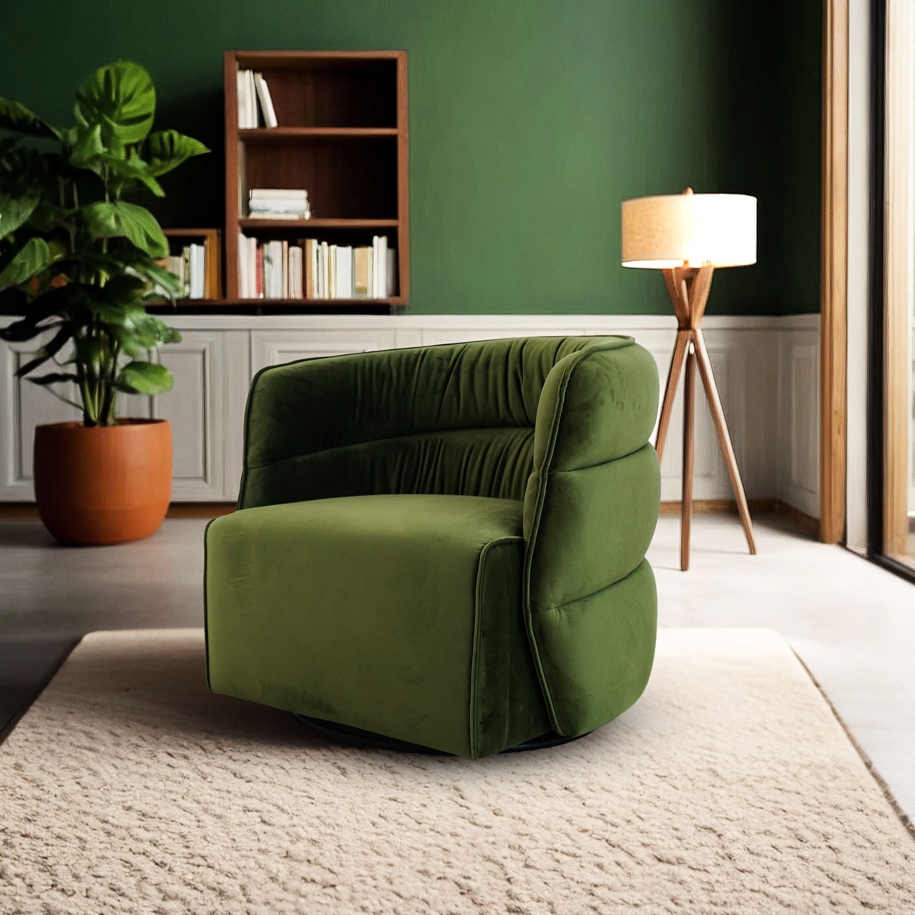 Swivel Chair | Combines Retro and Contemporary in Living and Office ...
