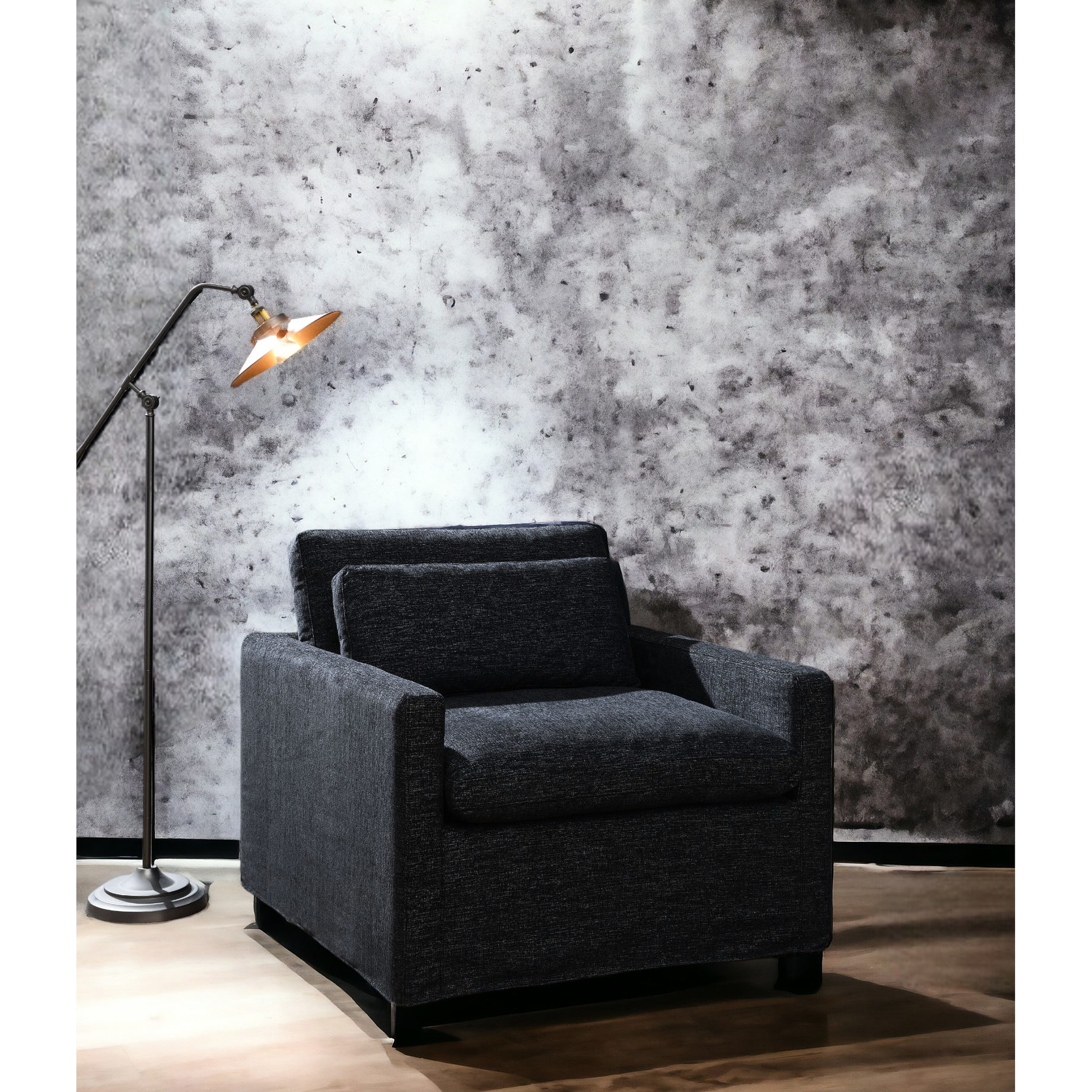 Swivel Chair with Toss Pillow | Ideal for Living or Bedroom | Sturdy ...