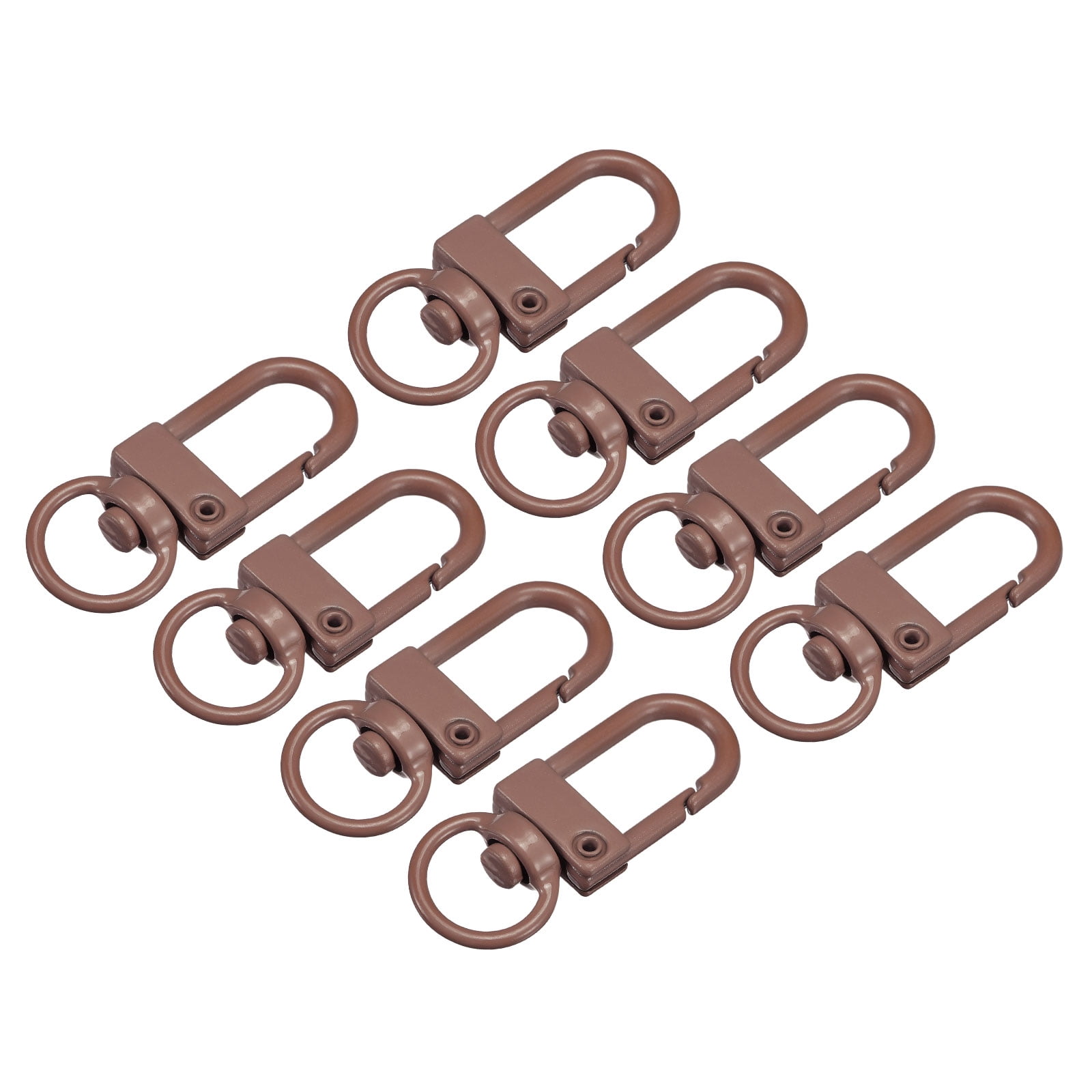 Swivel Clasps Snap Hook, 33x13mm Lobster Claw Clasp for DIY Brown ...