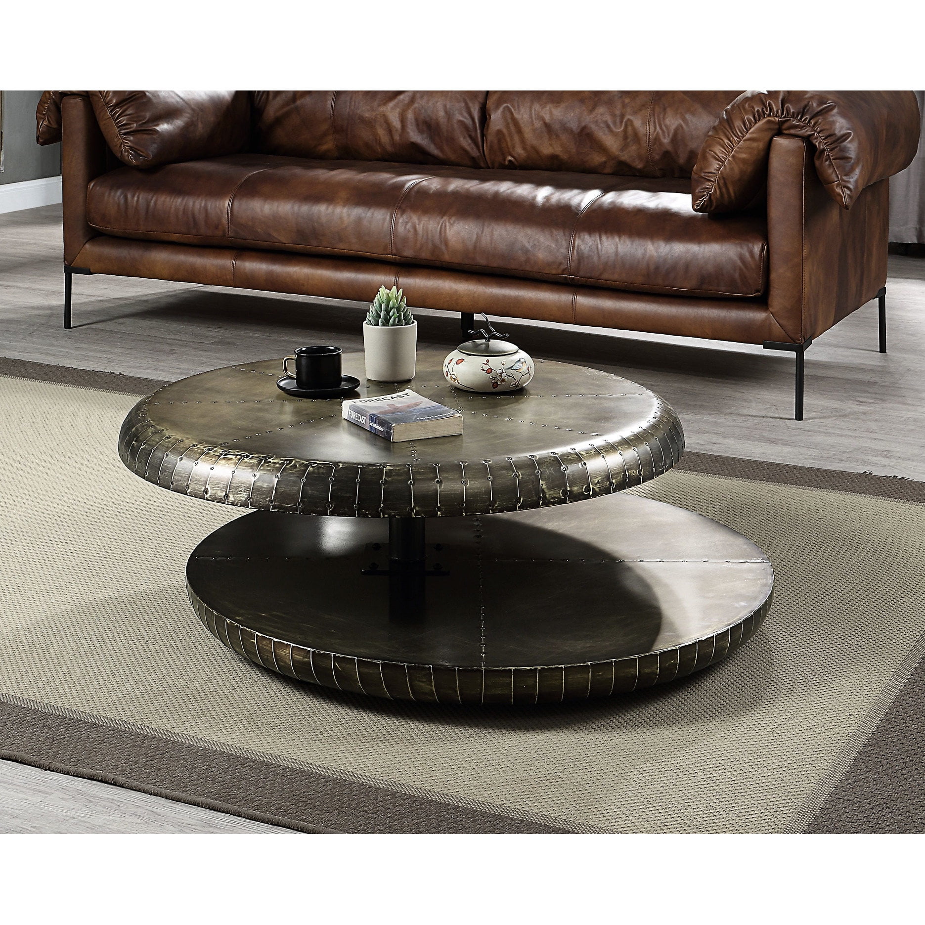 Swivel Coffee Table | Allows 360 - Degree Rotation for Versatile Use at ...