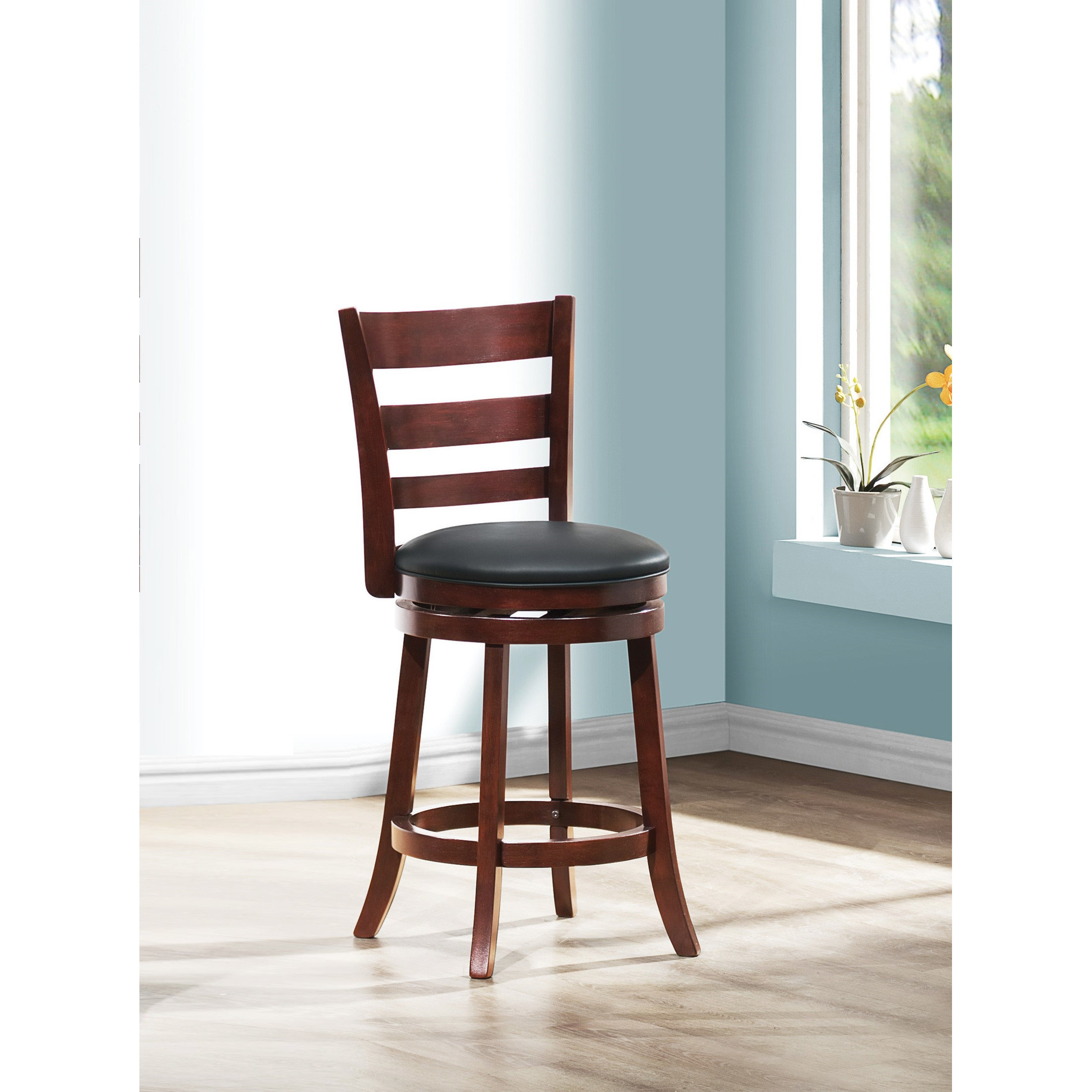 Swivel Counter Height Chair for Dining | 360-Degree Mobility in Dining ...
