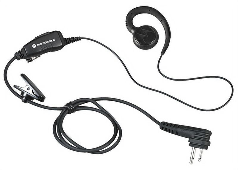 Swivel Earpiece And In-Line Microphone With Push-To-Talk Button Ergon ...