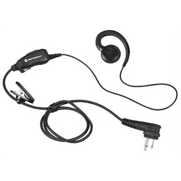 Swivel Earpiece And In-Line Microphone With Push-To-Talk Button Ergon ...