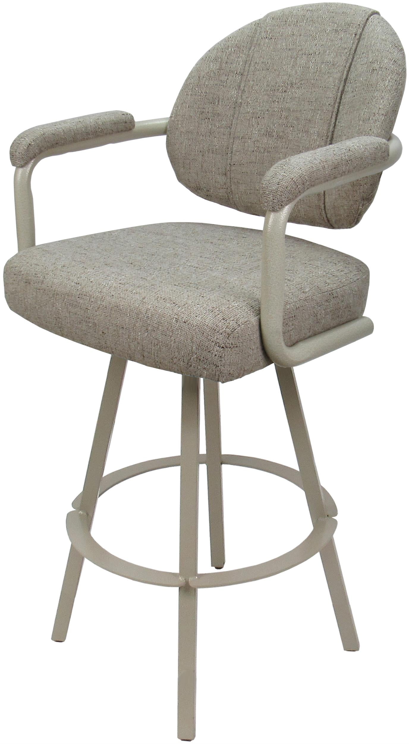 Swivel Extra Tall Metal 34" Stool - M-70 WB - Hemsath Driftwood Tan ...