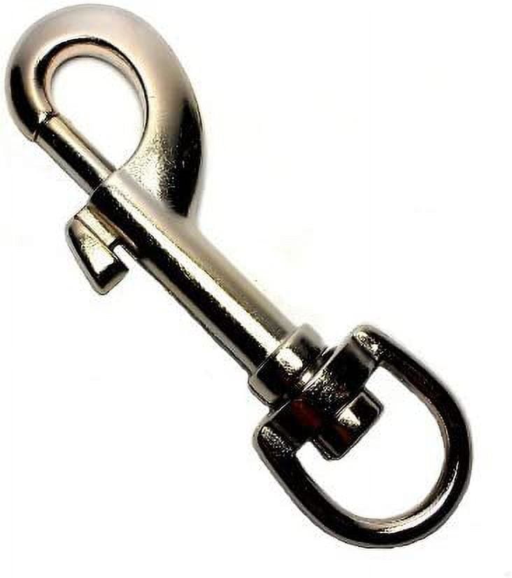 Swivel Eye Bolt Snap Hook Nickel Plated (3 Inches X 0.8 Inch) 3-pack ...