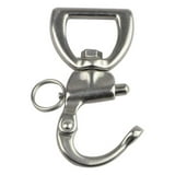Swivel Eye Webbing Shackle Heavy Duty Stainless Steel Clip Spring ...