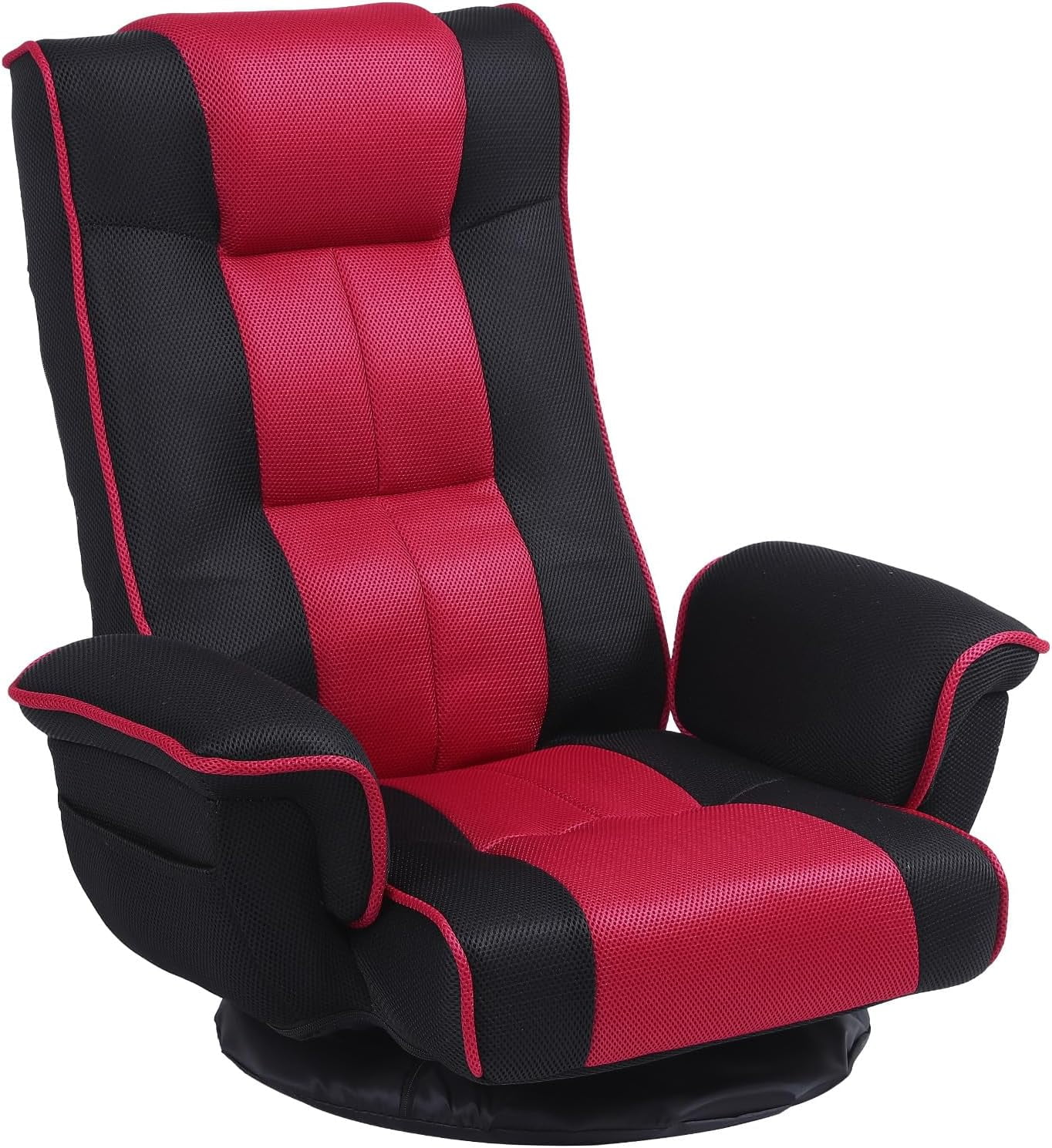 Swivel Floor Chairs for Adults,Floor Gaming Chair with Extra Wide Arms ...