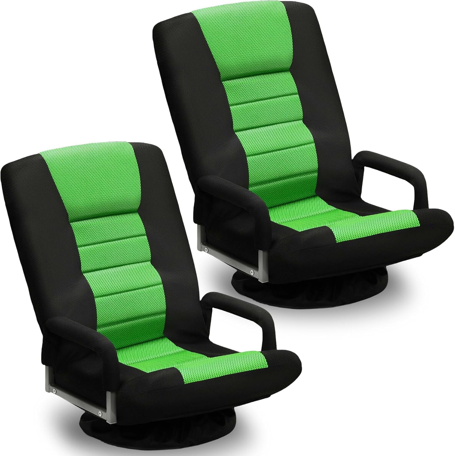 Swivel Gaming Chair 360 Degree Multipurpose 2PACK Floor Chair w/Armrest ...