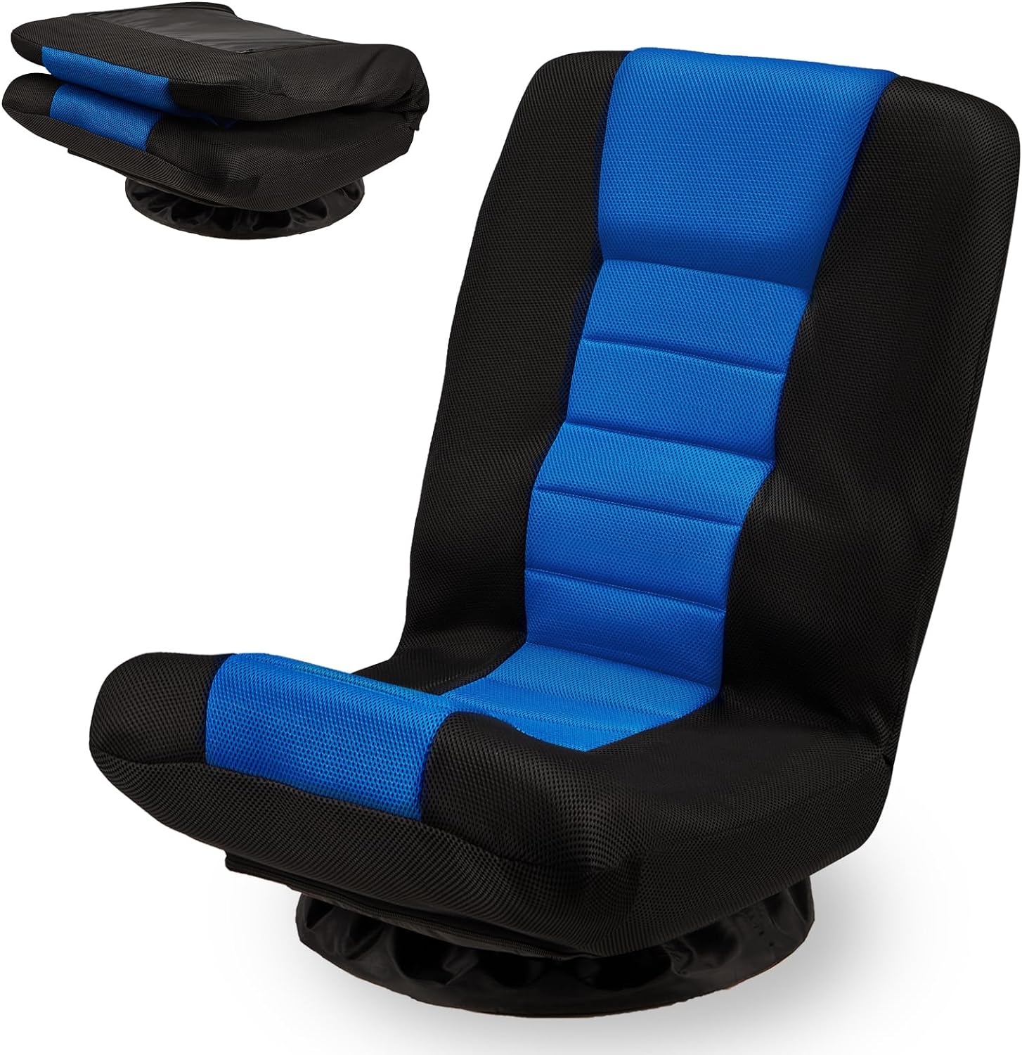 Swivel Gaming Chair 360 Rotating Floor Chair w/6 Adjustable Position ...