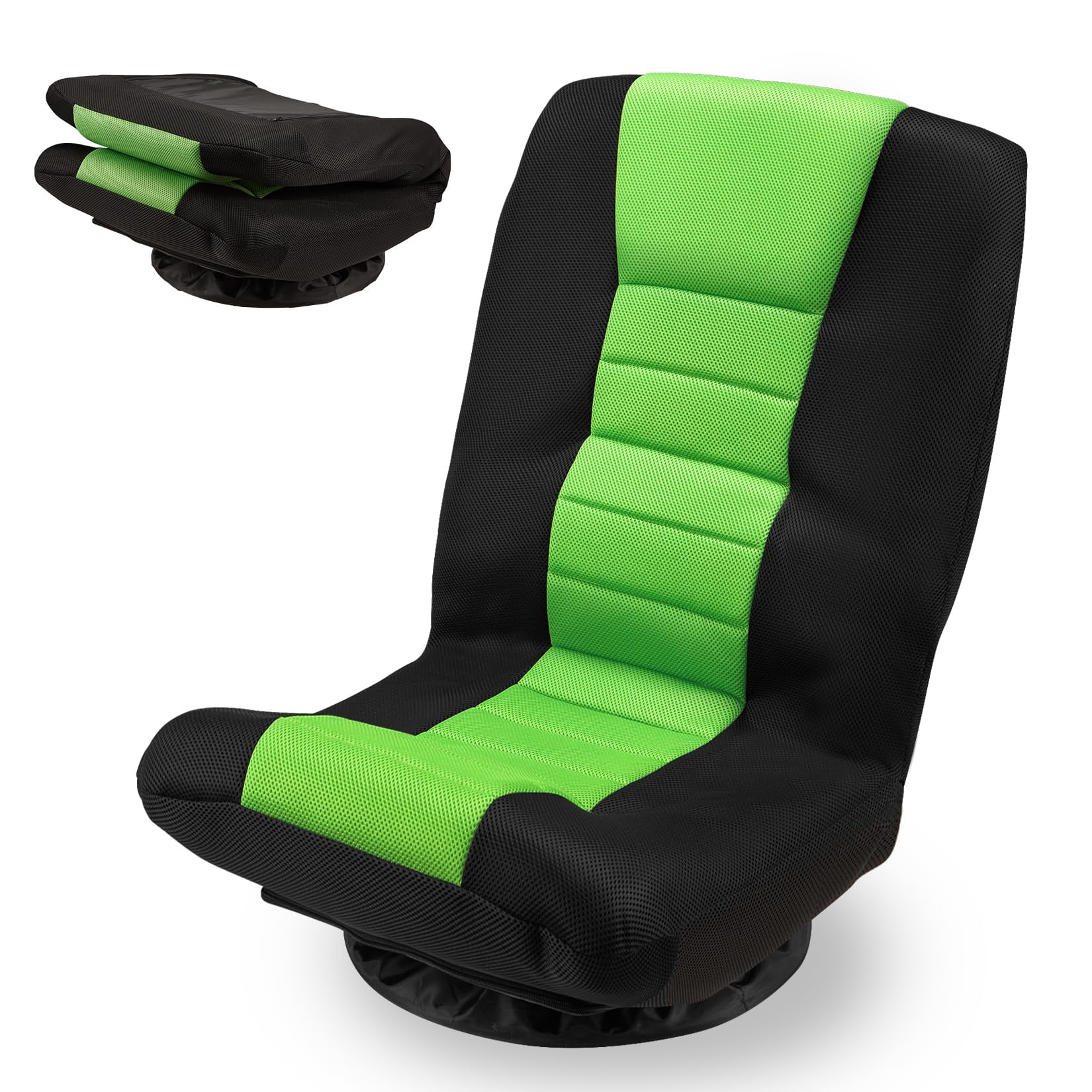 Swivel Gaming Chair 360 Swivel Floor Chair with 6 Adjustable Positions ...