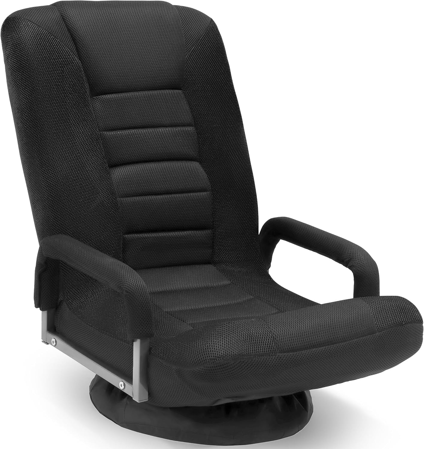 Swivel Gaming Floor Chair 6 Adjustable Positions, Lumbar Support ...