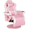 Swivel Gaming Reclining Chair High Back Ergonomic Recliner Chair With