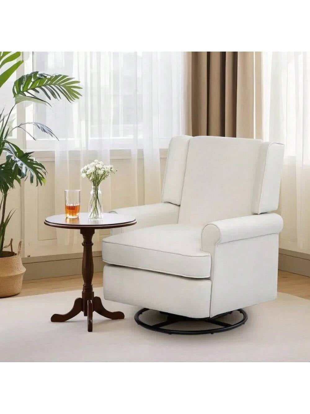 Swivel Glider Rocking Recliner, Nursery Glider Chair, Nursery ...