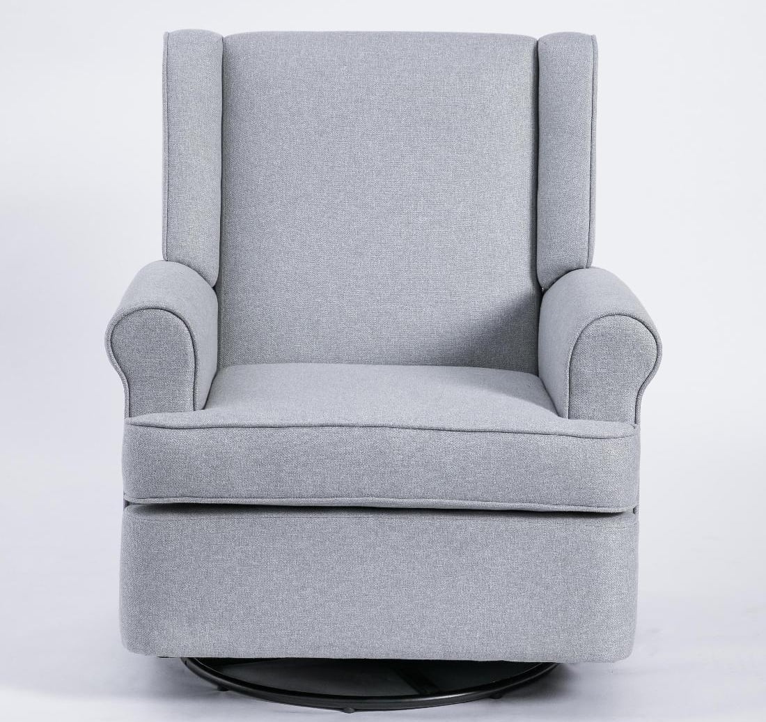 Swivel Glider Rocking Recliner, Nursery Glider Chair, Soothing Rocking ...