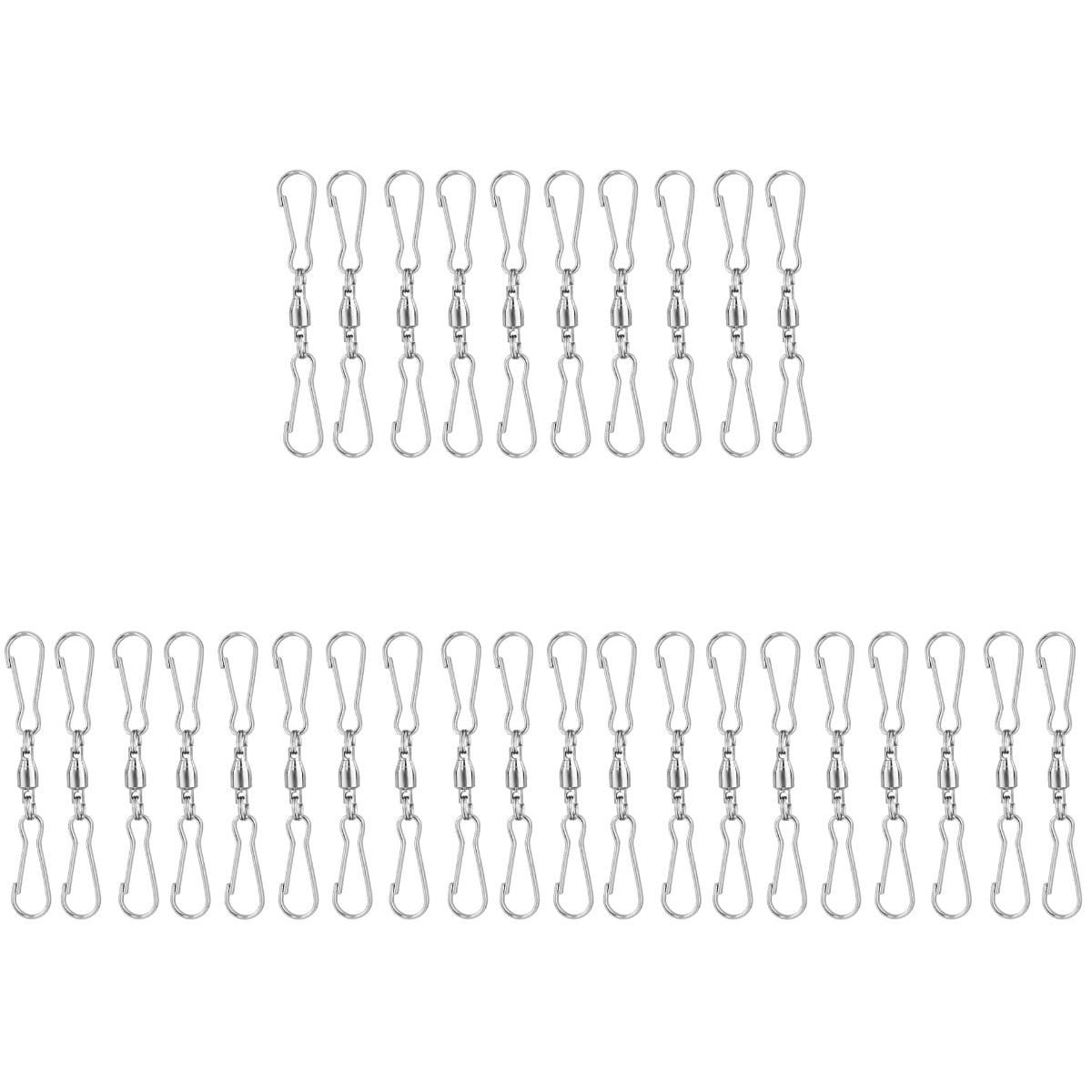 Swivel Hook Bird Feeders Hooks Clip Birds Hanger Snap Clips Stainless ...