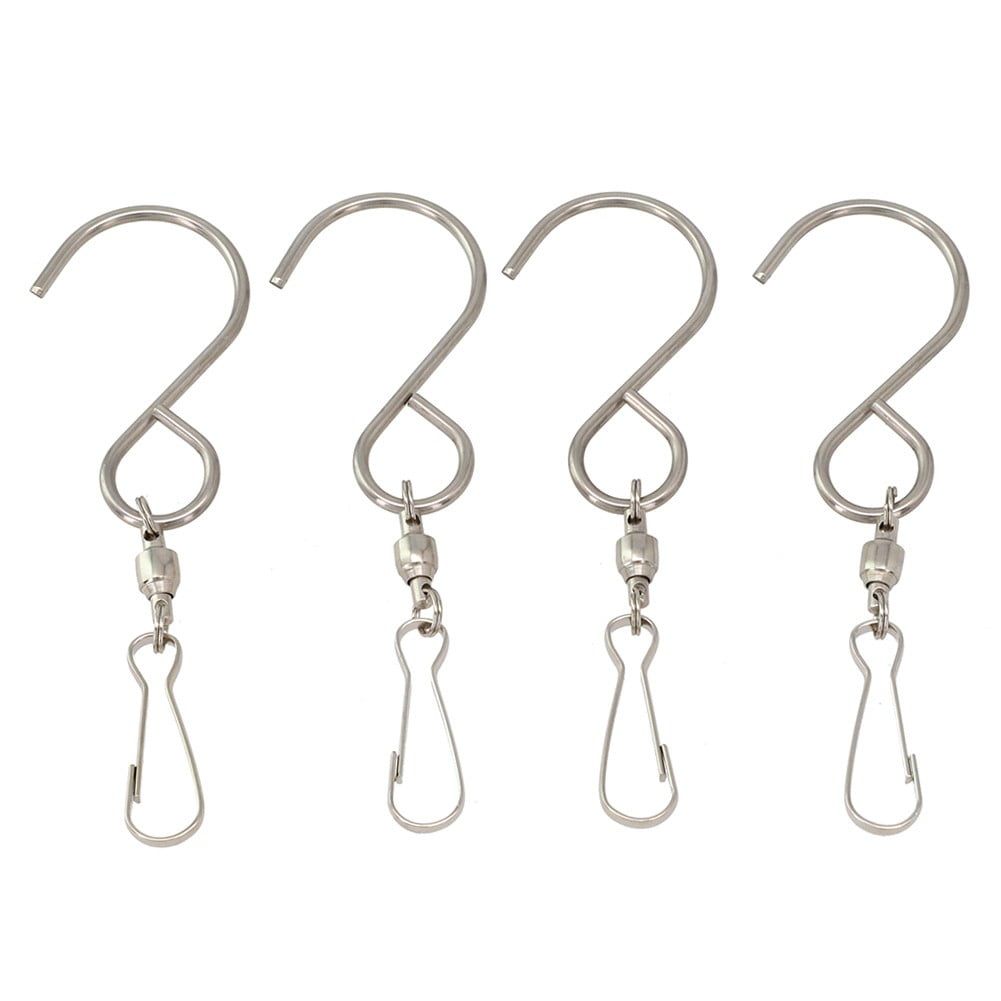 Swivel Hook Clips for Hanging Wind Chimes Crystal Ball Garden Hanging ...