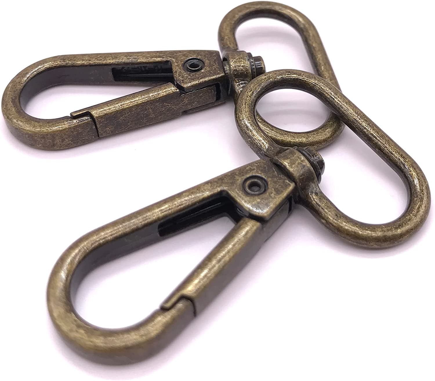 Swivel Lobster Clasps Push Gate Snap Hook Clasp 1" Swivel Hooks for ...