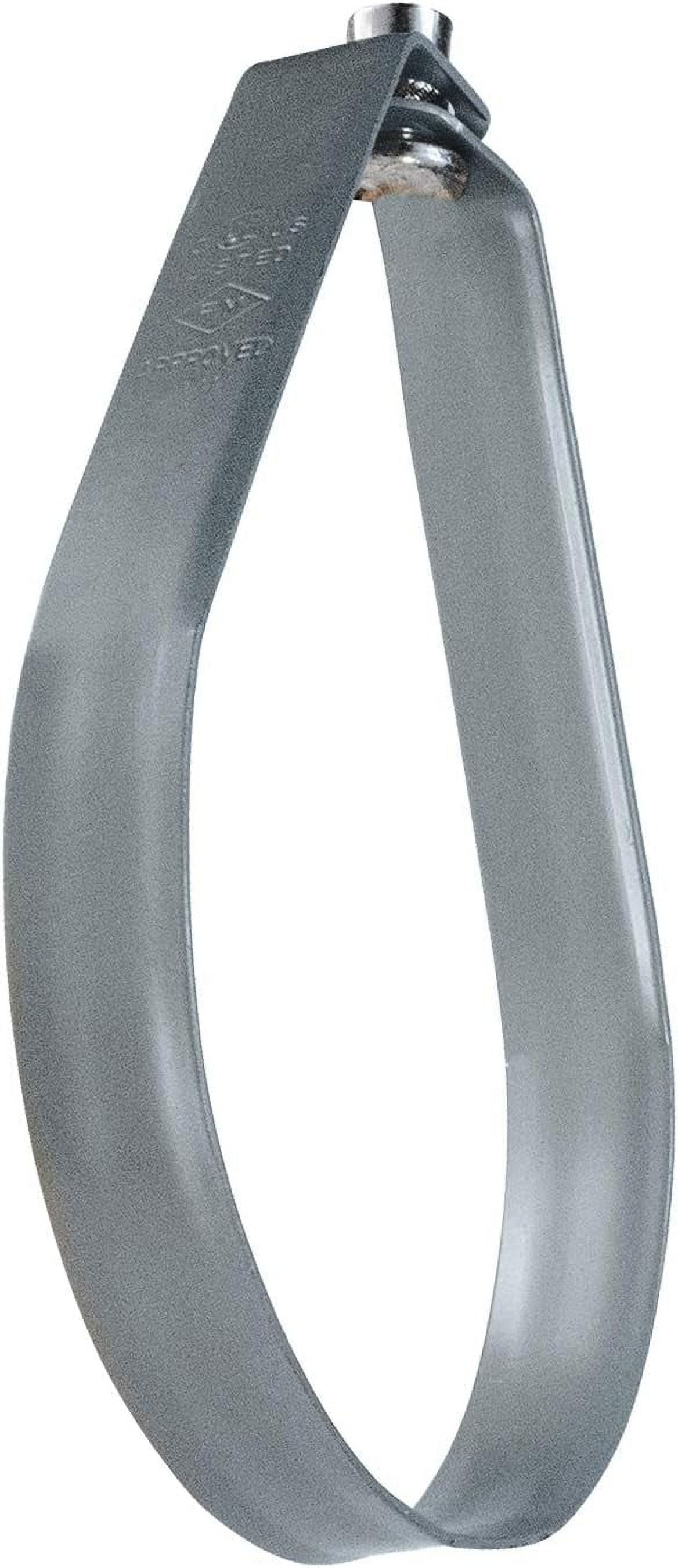 Swivel Loop Pipe Hanger, Epoxy Coated Steel, 6 in, 6 in, Chrome ...