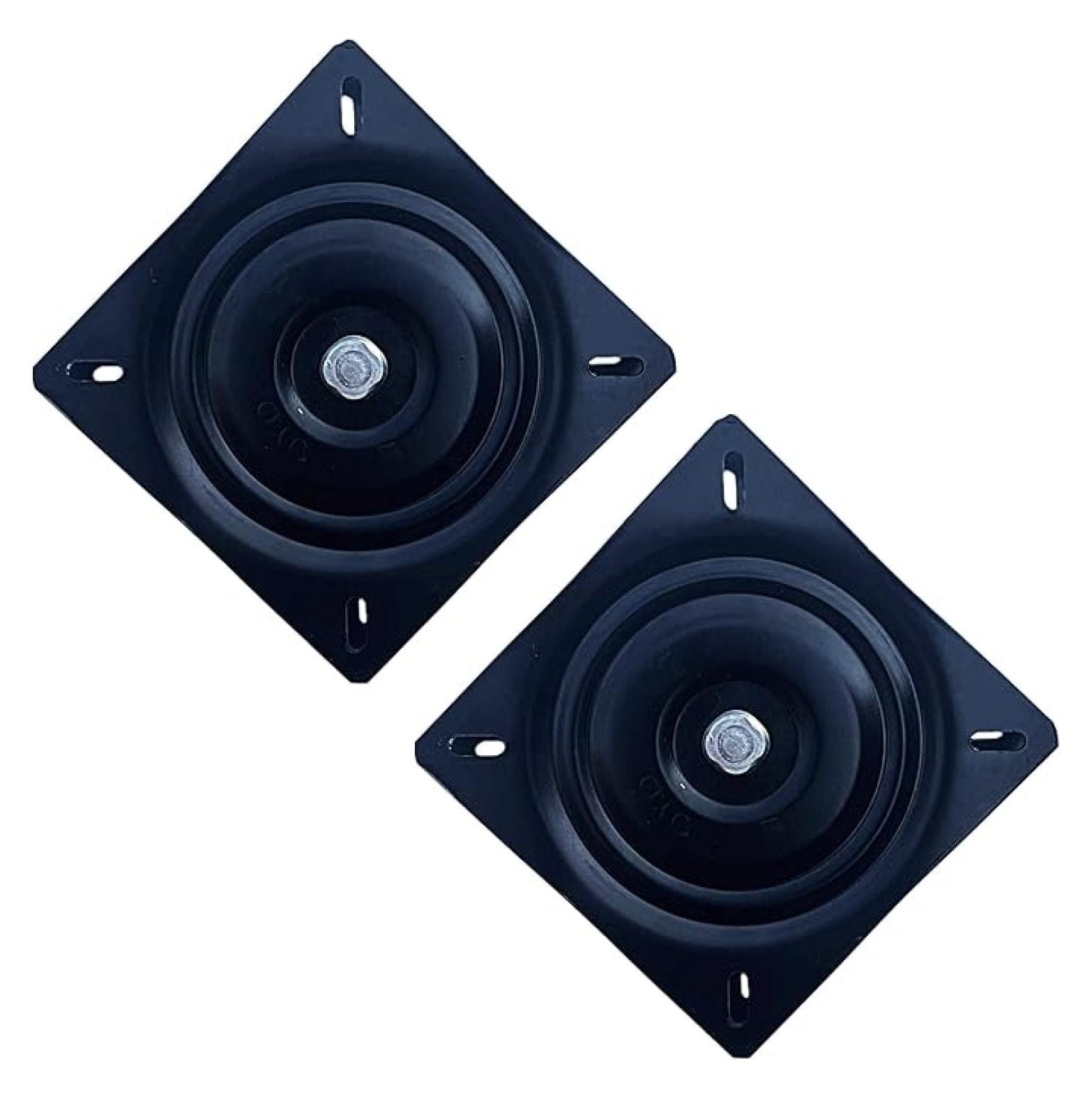 Swivel Mechanism Kit 2-Pack - Heavy Duty Flat Swivel Plate with Bolts ...