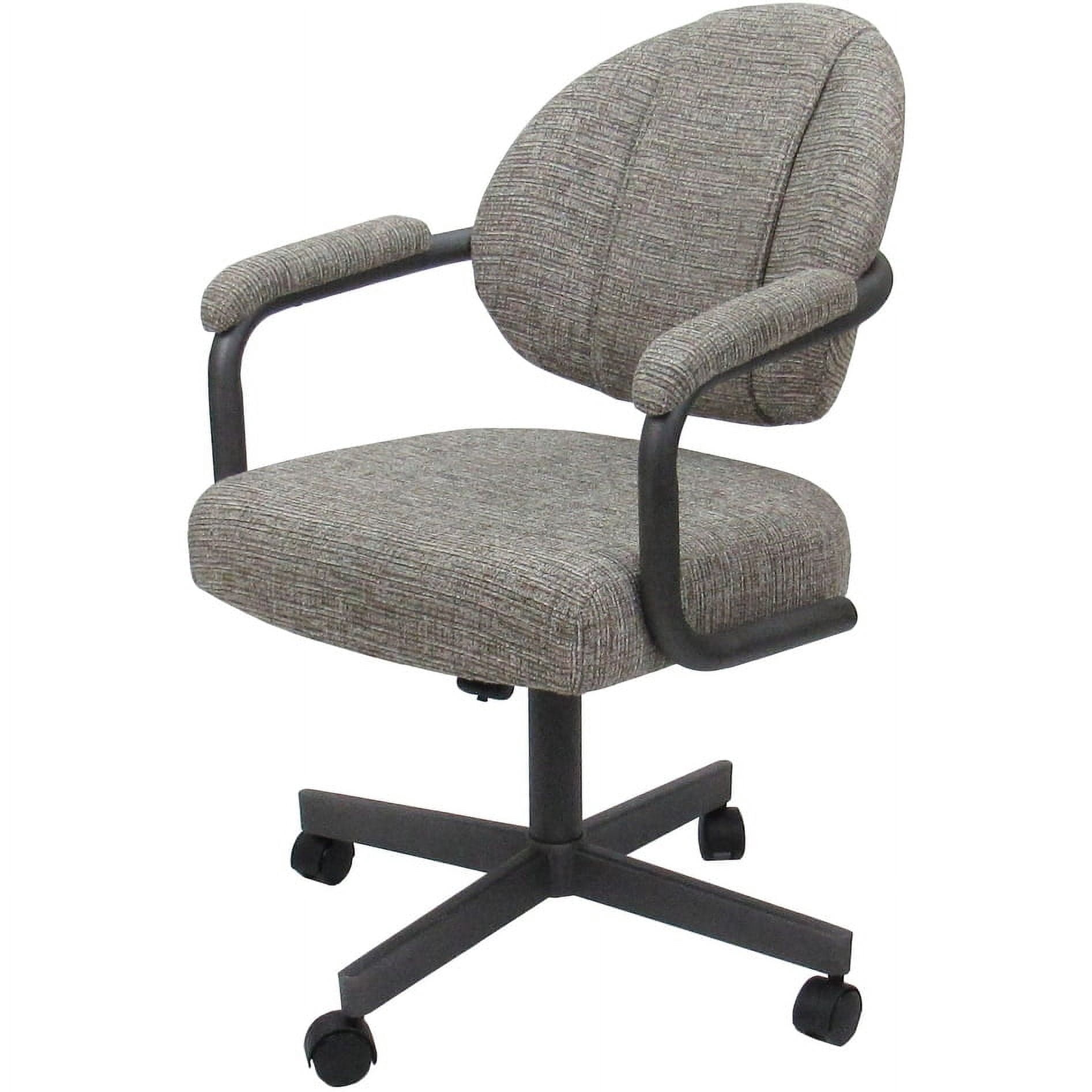 Swivel Metal Dining Caster Chair- M-70 - Jetty June Khaki - Gray ...