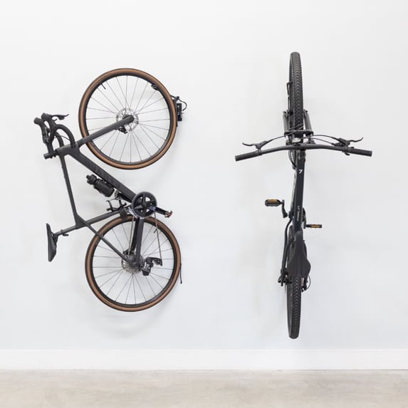 StoreYourBoard Swivel Mount Bike Storage Rack Supports 2 Bikes ...