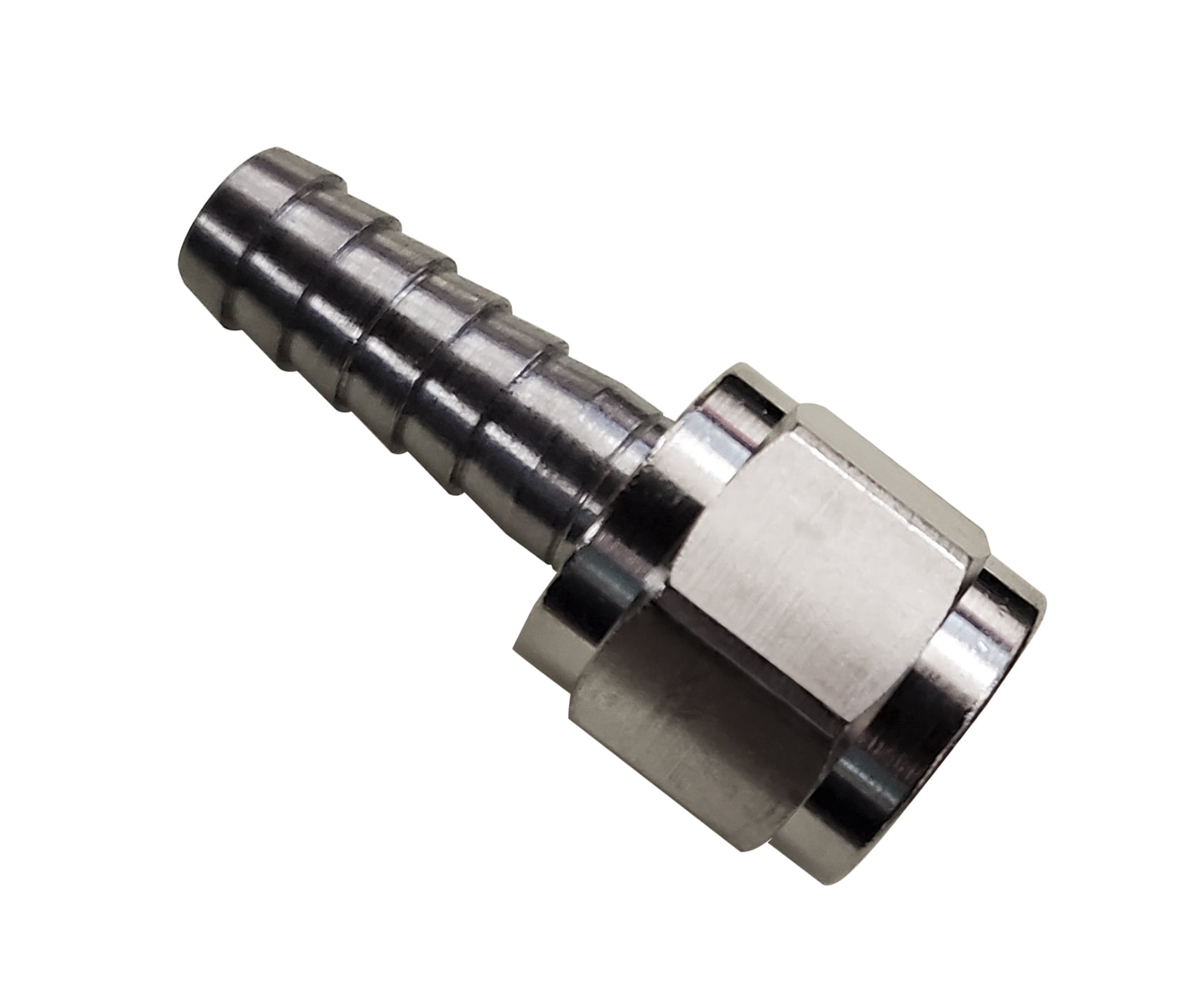 Swivel Nuts - Threaded to Barbed for Beer Line 1/4" FFL, to 1/4" Barb ...