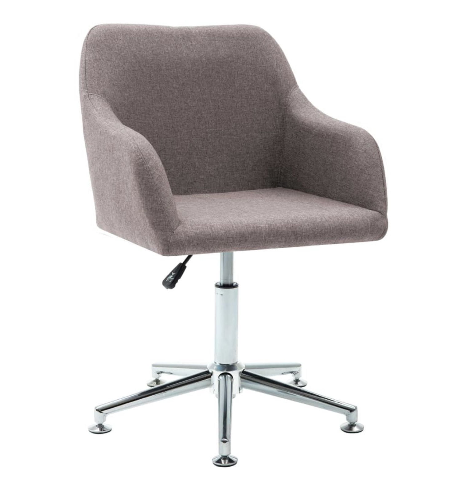 Swivel Office Chair Taupe Fabric - Walmart.com