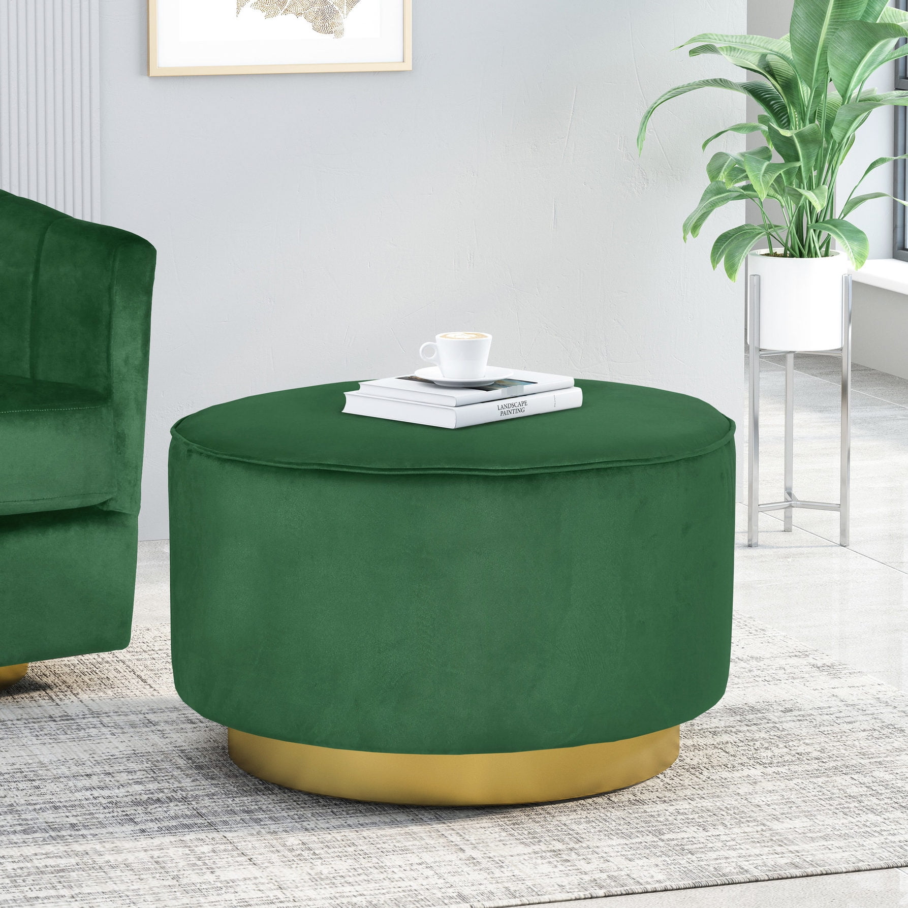 Swivel Ottoman for Multi - roles - Footrest in Reading Corner and Decor ...