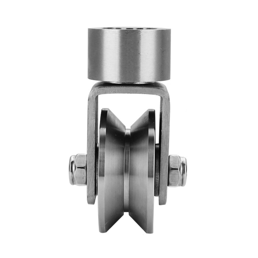 Swivel Pulley Quiet 304 Steel Swivel Pulleys Roller Slidings Gate ...