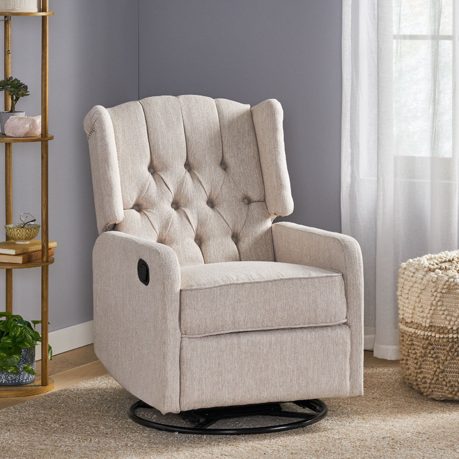 Swivel Rocker Recliner Chairs for Adults, Swivel Glider Rocker ...