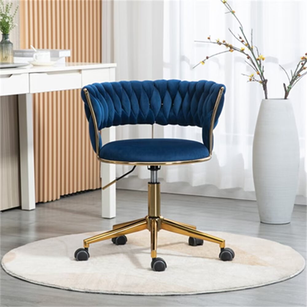 Swivel Shell Office Chair, Adjustable Height Home Computer Executive ...