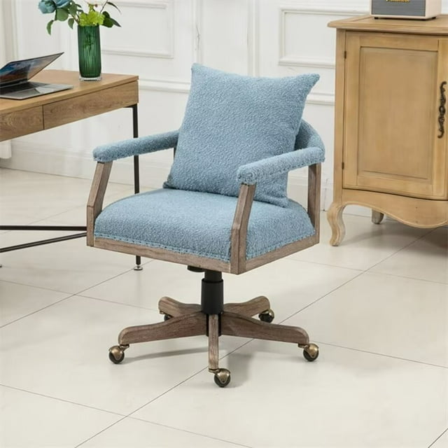 Swivel Shell Office Chair, Adjustable Height Home Office Desk Chair ...