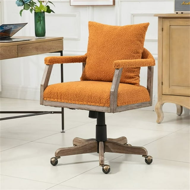 Swivel Shell Office Chair, Adjustable Height Home Office Desk Chair ...