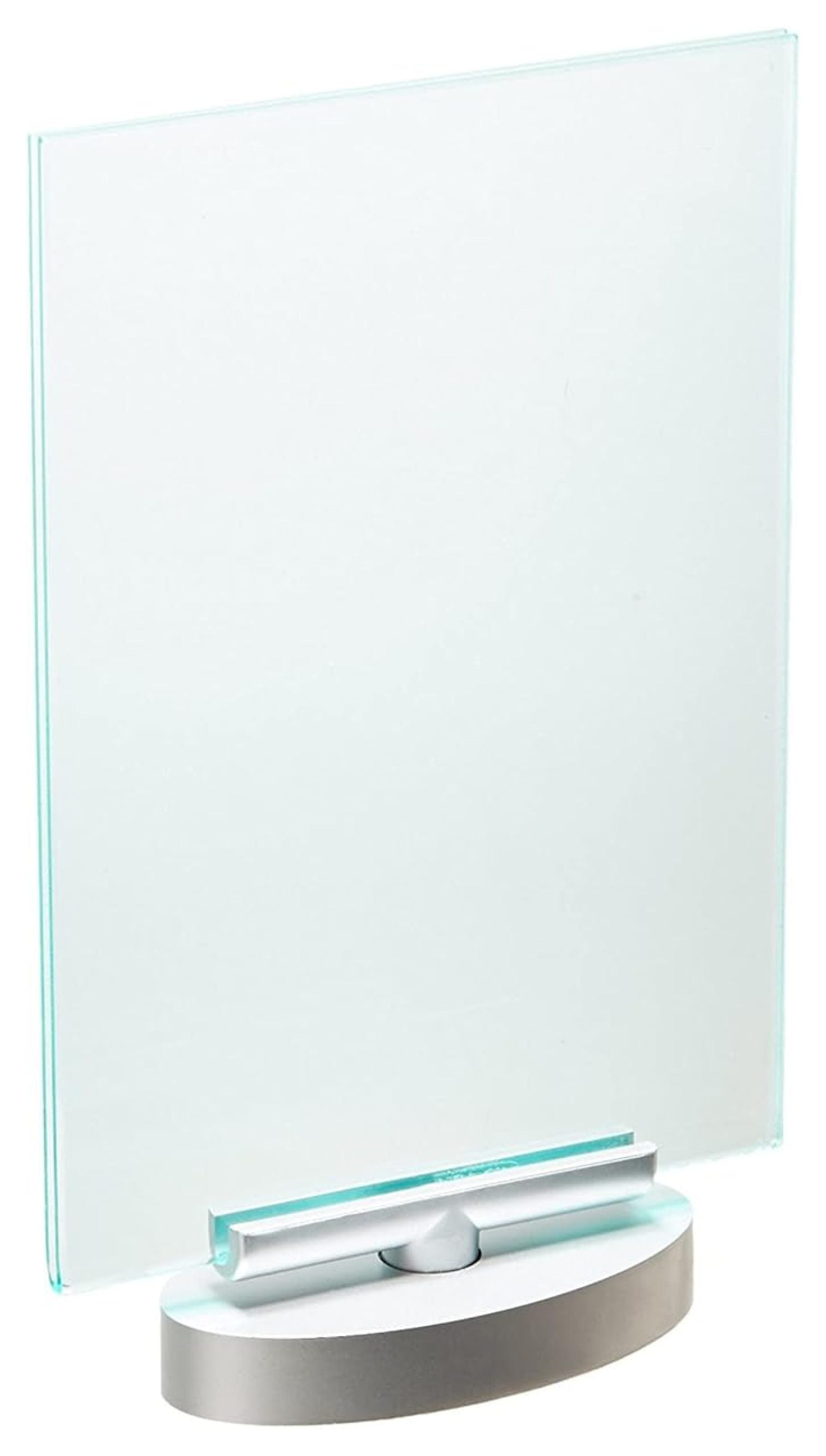 Swivel Sign Holder 5x7, Rotating Display Stand - Clear Plastic with ...