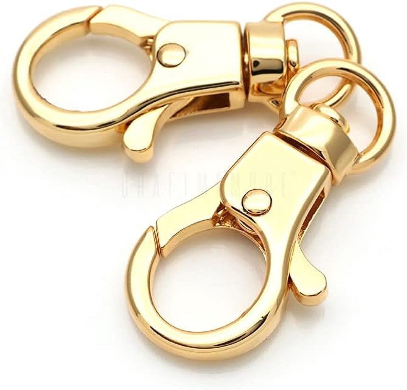 Swivel Snap Hook Quality Keychain Clip Push Gate Trigger Lobster Clasps ...