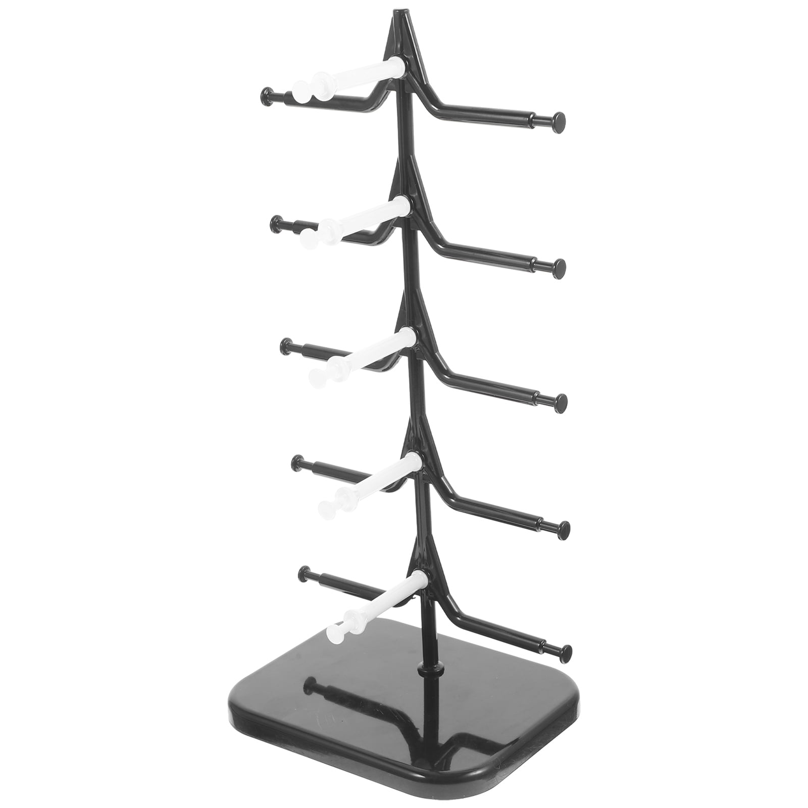 Swivel Spectacle Frame Sunglasses Display Stand Eyeglass Holder Storage Box Acrylic Rack