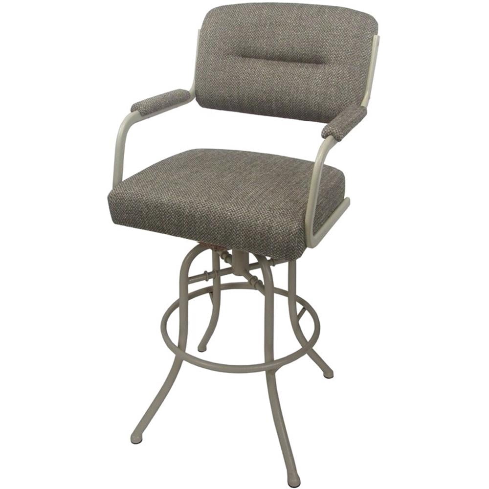 Swivel Tilt Counter Metal Bar Stool 26" -M-110-Plumley Cocoa (Brown ...
