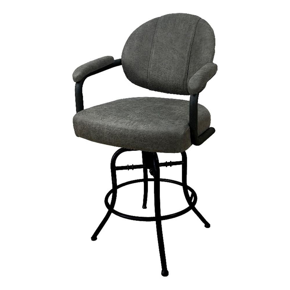 Swivel Tilt Metal Bar Stool 30" - M-70 - Northwest Elk - Black ...