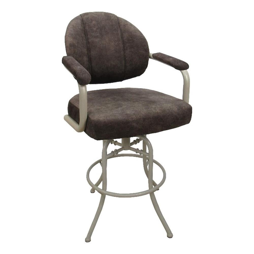 Swivel Tilt Metal Bar Stool 30" - M-70 - Outlier Ash Brown Fabric ...