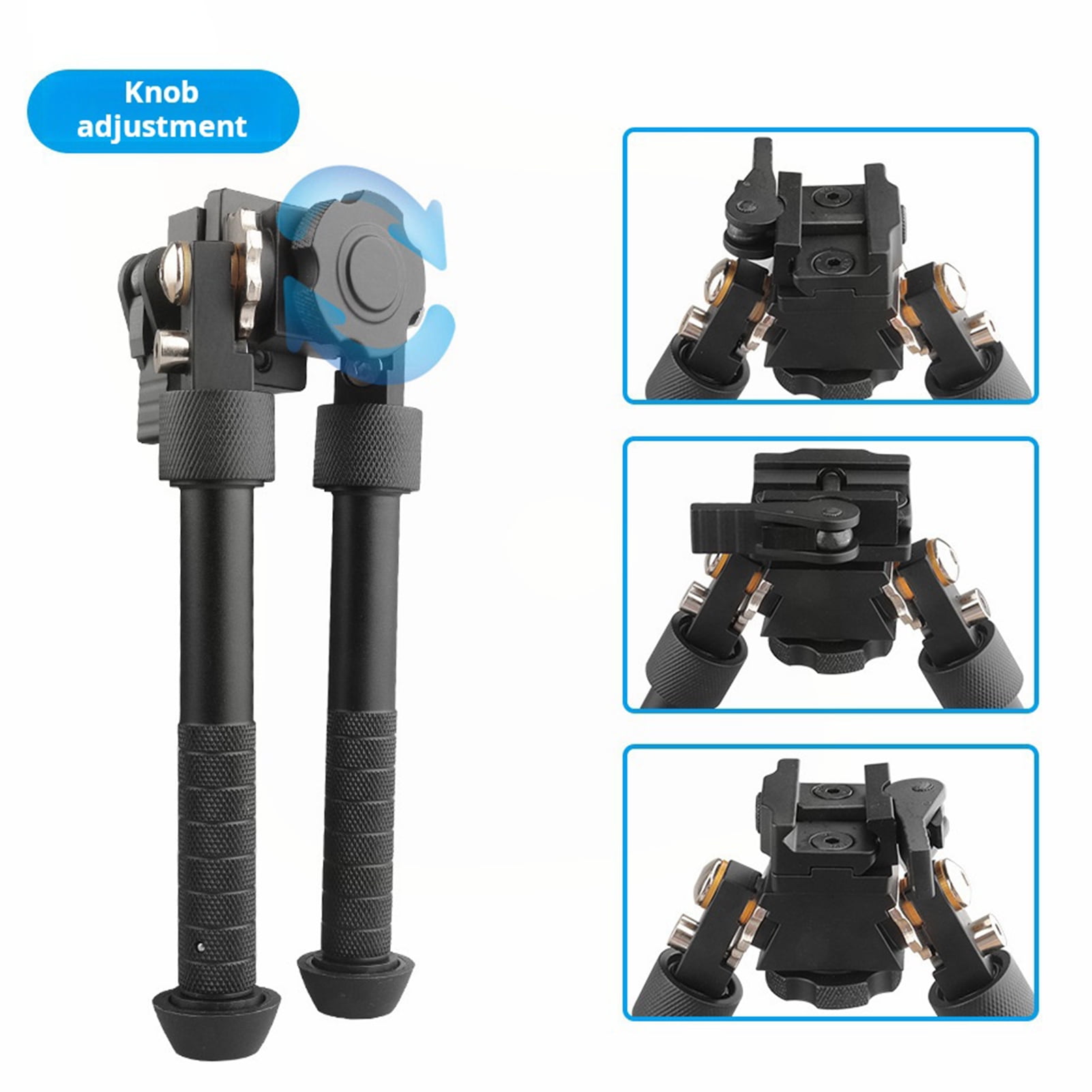Swivel Tiltable Bipod 360-Degree Rotation Adjustable Design Shockproof ...