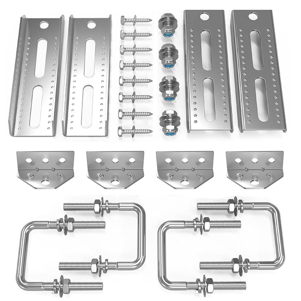 Swivel Top Bunk Bracket Kit For Boat Trailer Crossmember - Walmart.com