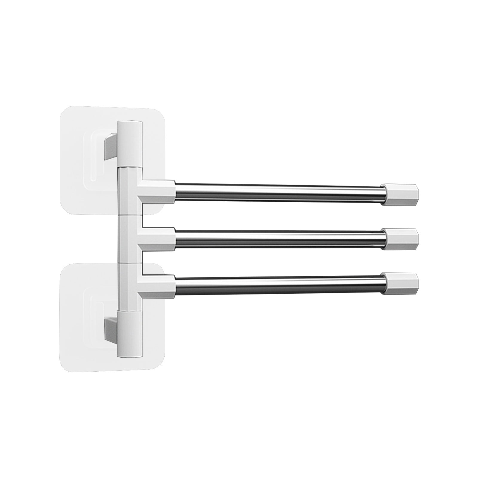 Swivel Towel Rack, Stainless Steel 3 Rotating Arm Towel Bar, Space ...