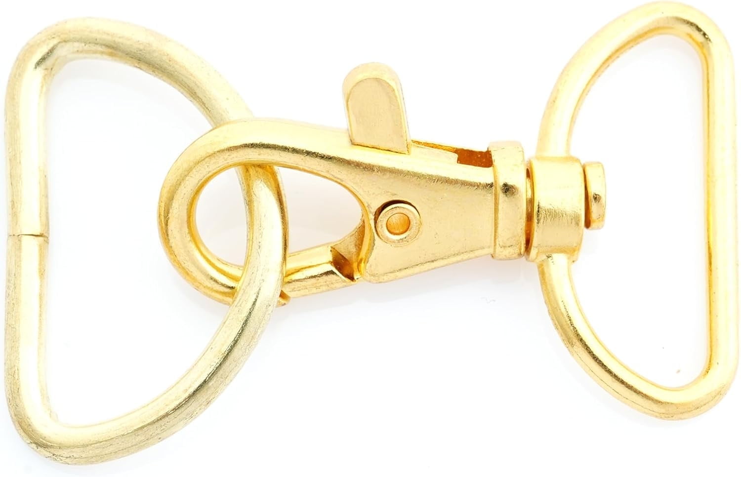 Swivel Trigger Snap Hooks Classic Lobster Clasps with D-Rings for Purse ...