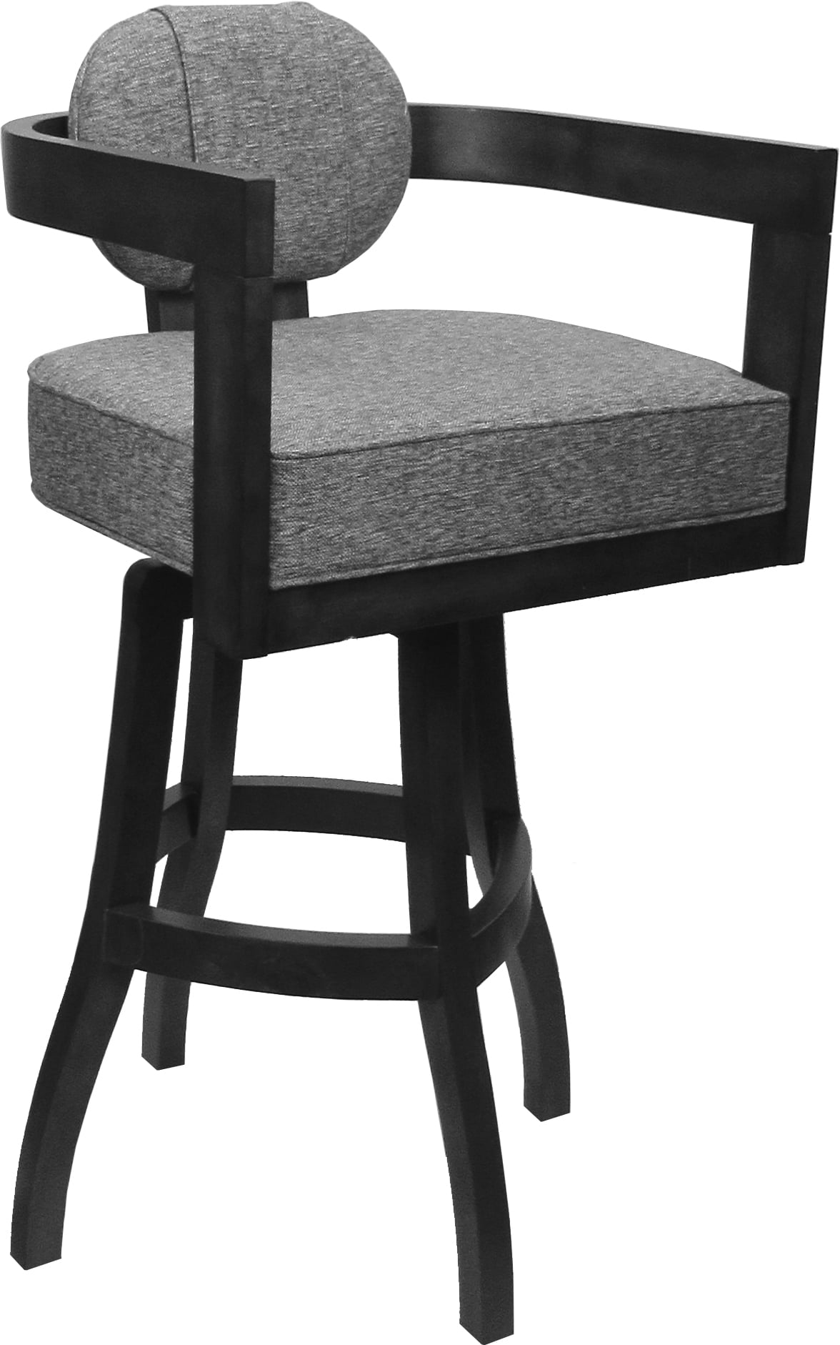 Swivel Wood Extra Tall Bar Stool - Kadir Plus - Mojave Gray - Gray ...