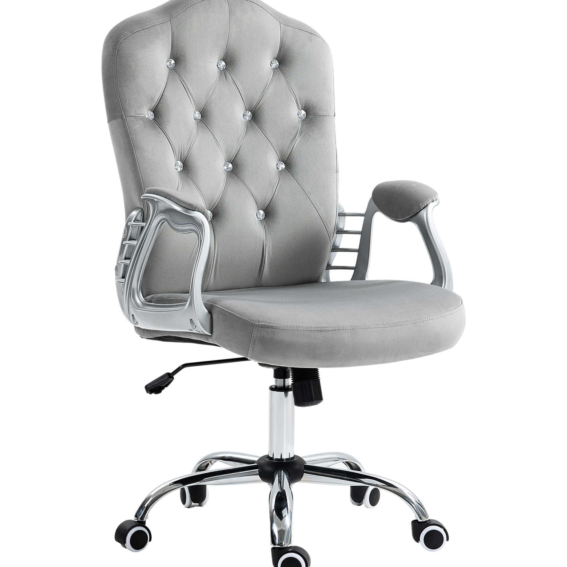 Swivel wheels, adjustable height and tilt option - Facilitate movement ...