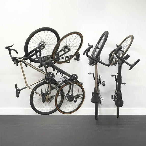 SwivelStow Bike Rack Gara Stora Rack 4 Pack - 4 Road & Gravel Bike Wall ...