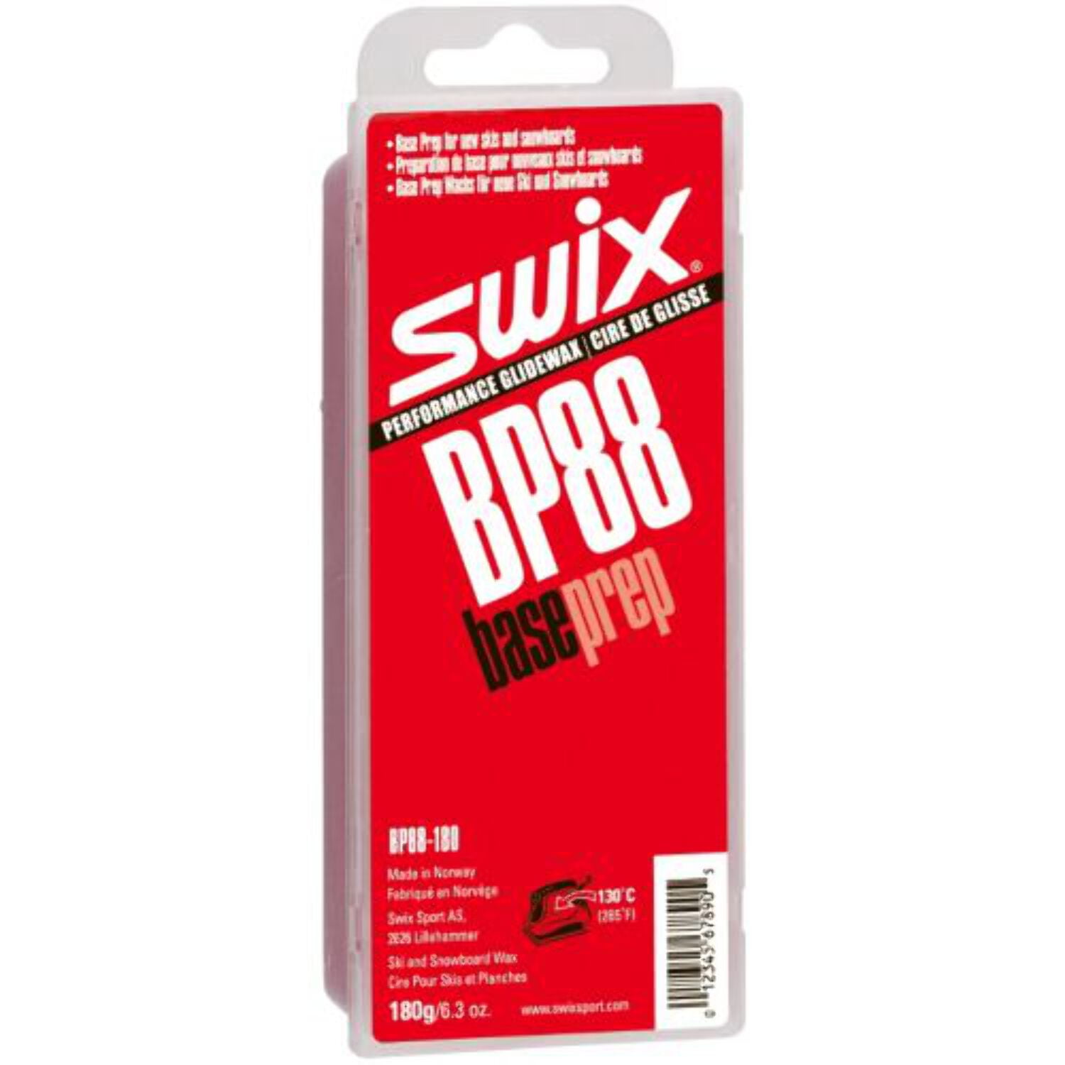 Swix Base Prep Wax BP88 - 180g - Walmart Business Supplies