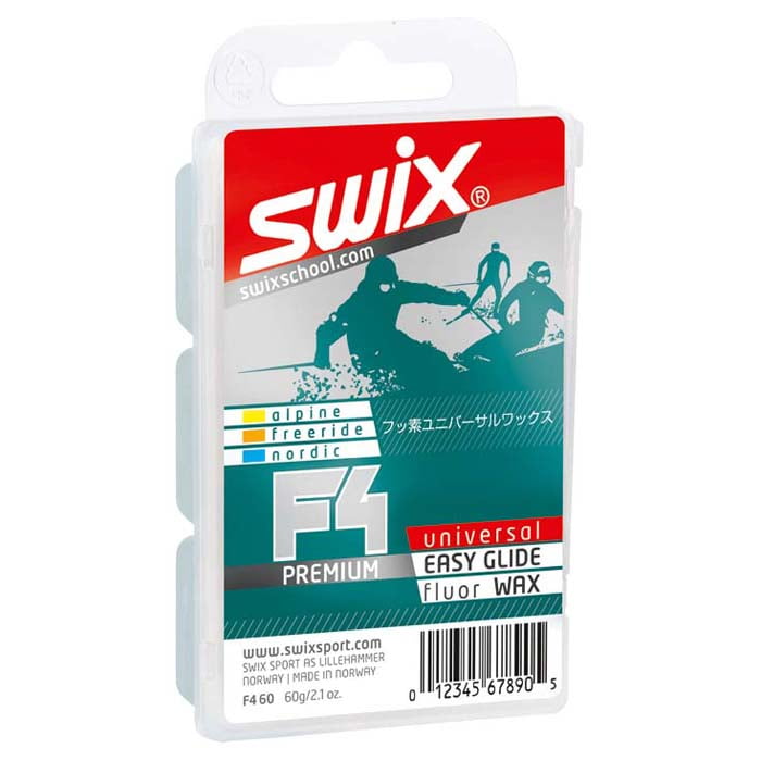 Swix F4-60c Glide Wax Cold 60g - Premium Cold Weather Performance for Skis - Walmart.com