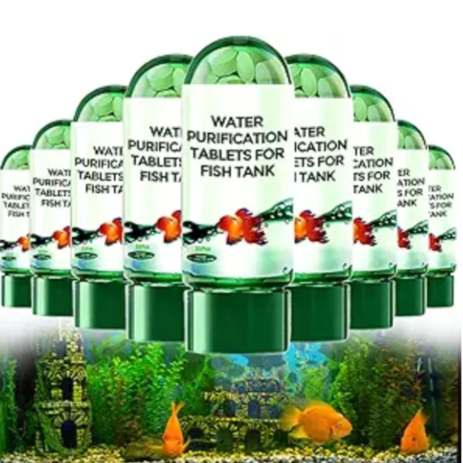 SwoHaoen Aquarium Water Purification Tablets - Fast Water Cleaner for ...