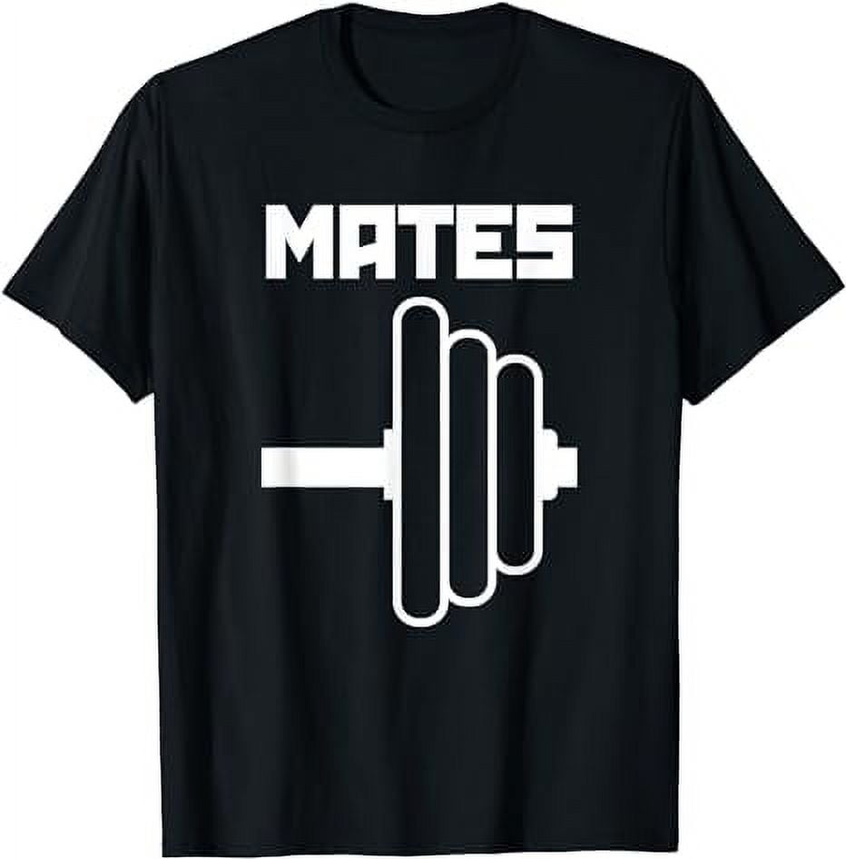 Swole Mates Cute Workout Couples Valentines Day Gym Fitness T-Shirt ...